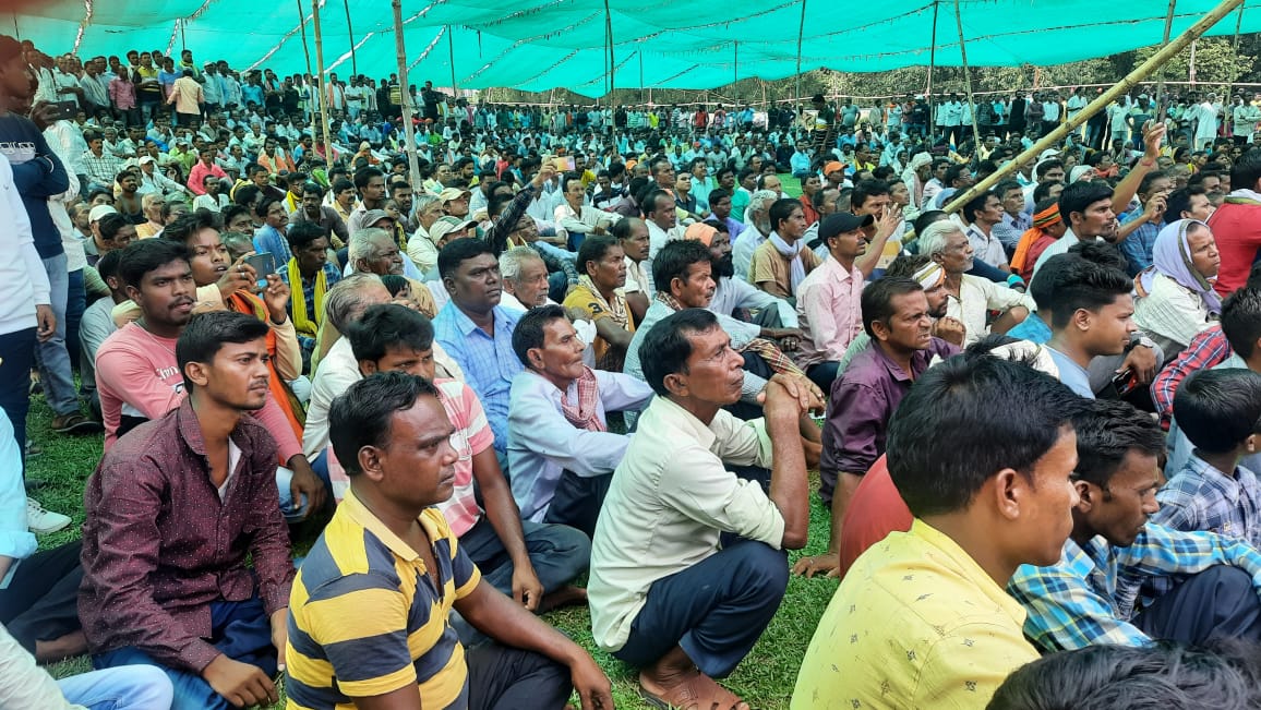 झारखंडी भाषा खतियान संघर्ष समिति की विशाल जनसभा , झारखंडियों के अधिकार ...